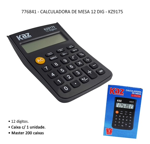 Calculadoras – Catálogo KAZ