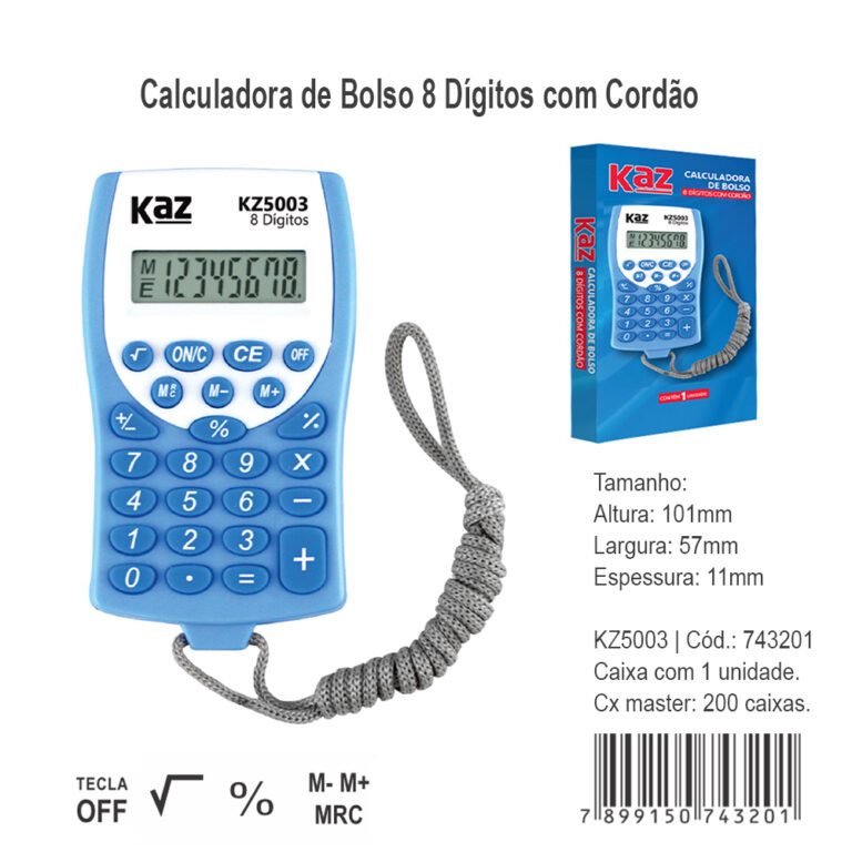 Calculadoras – Catálogo KAZ