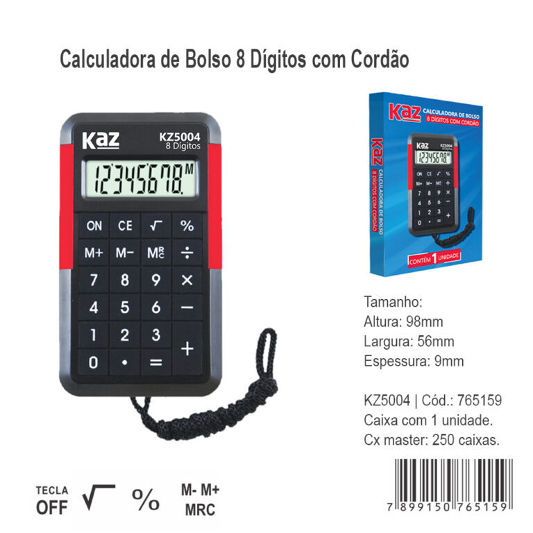 Calculadoras – Catálogo KAZ